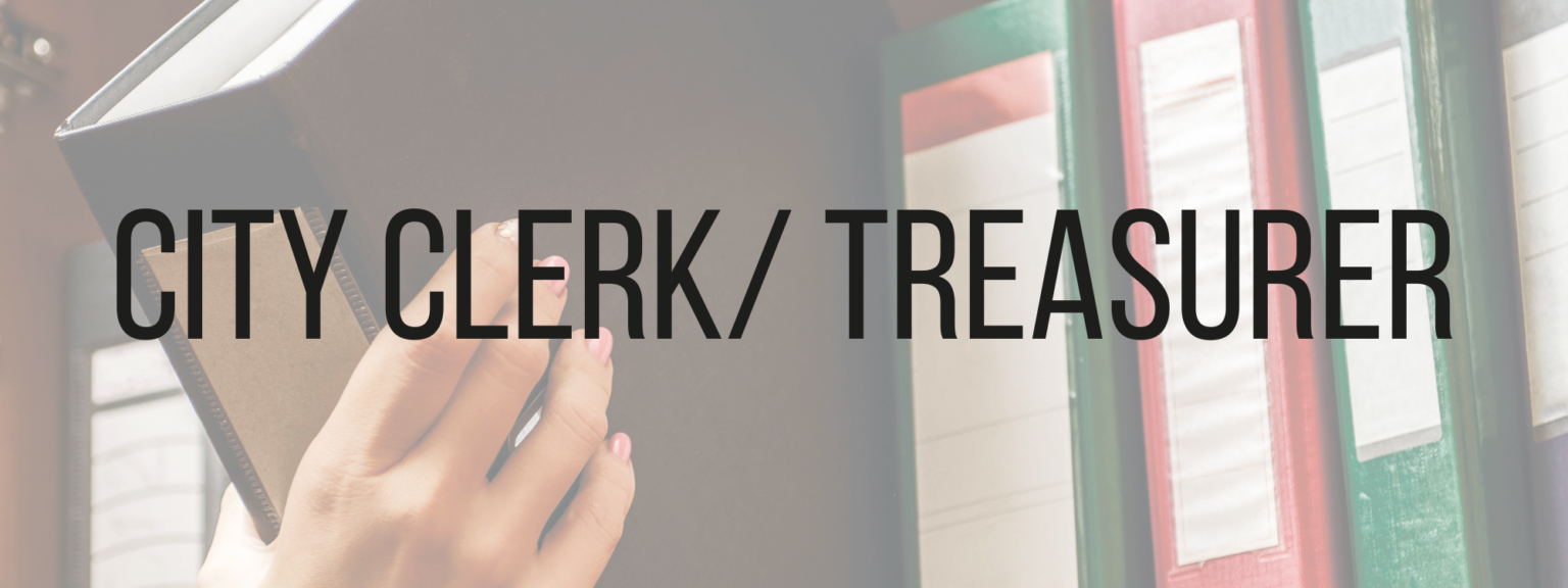 City Clerk/Treasurer’s Office